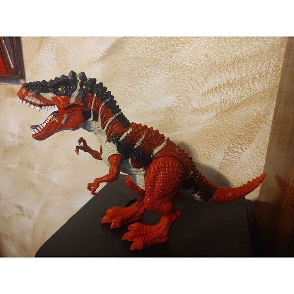 Toys | 208 Chap Mei Toys R Us 16 Red Devil Trex Dinosaur Roars Lighted ...